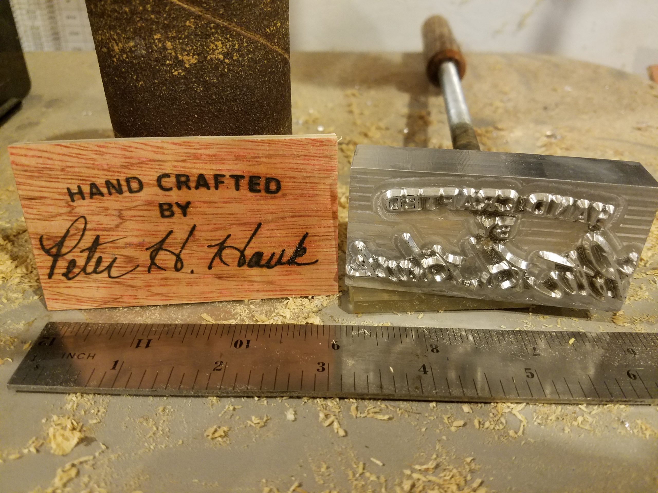 Creating Handwritten Signature Branding Irons - Yeltrowshop LLC